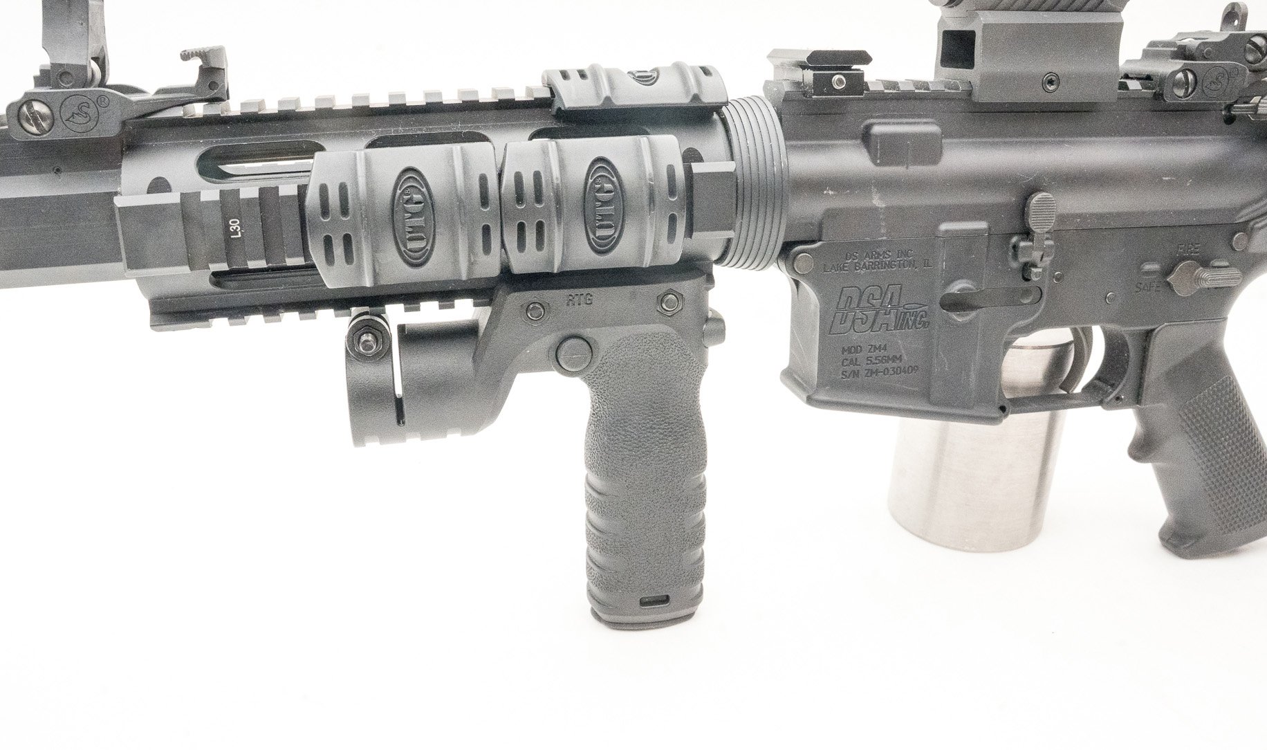 USED DSA ZM4 16" 5.56mm w/ Sig Romeo 5 Red Dot & Vertical Foregrip ...