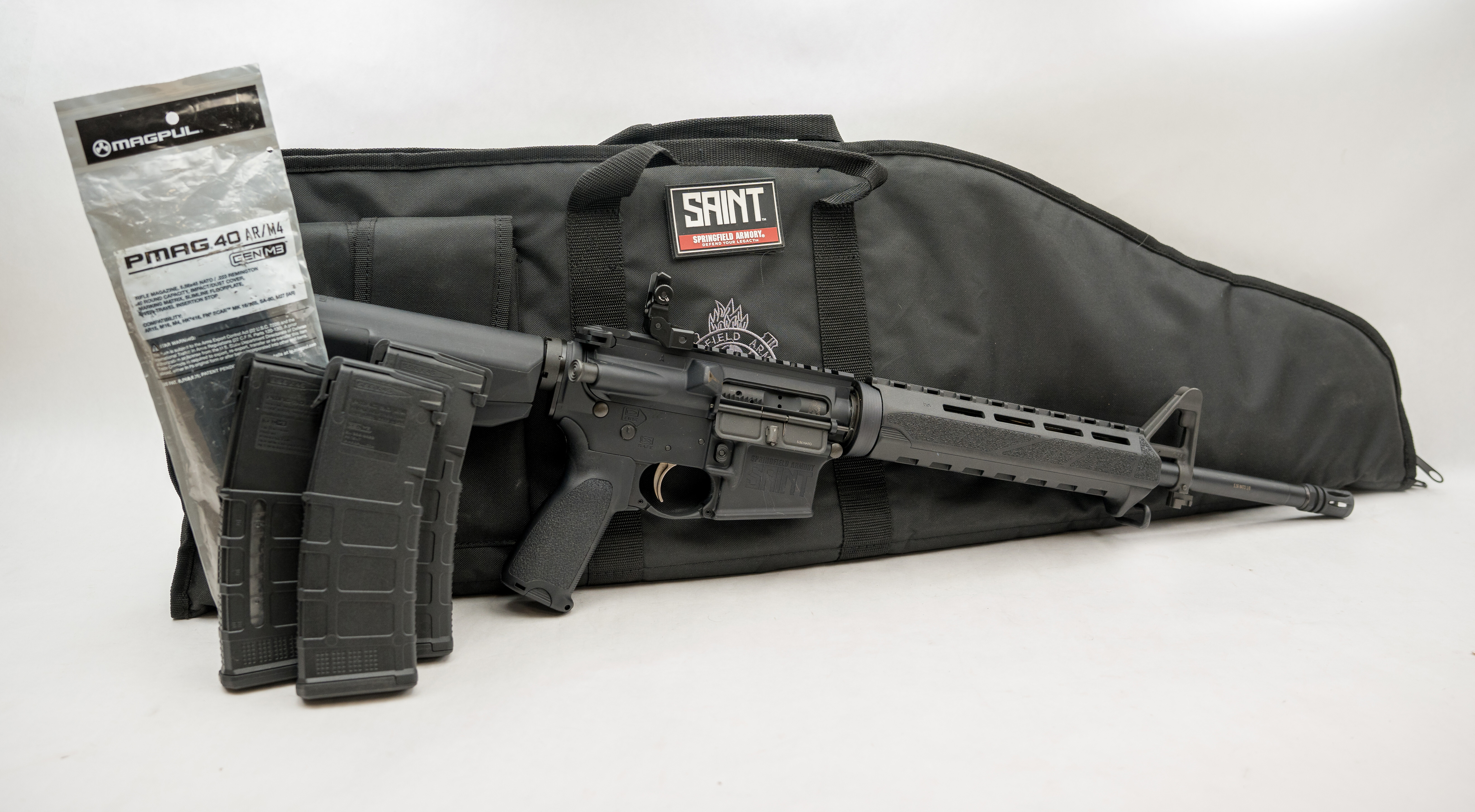 Used Springfield Saint M-LOK 5.56mm Semi-Auto Rifle - Semi Auto Rifles ...